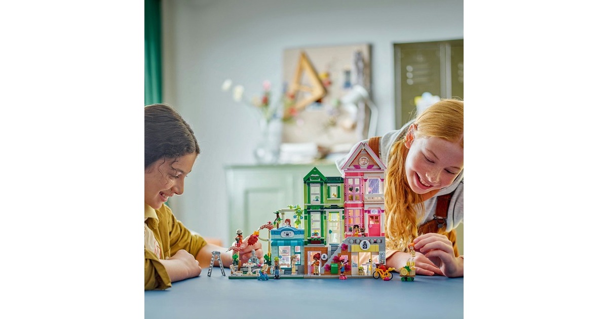LEGO 42670 Friends Heartlake City Wohn- und Einkaufsstraße ...