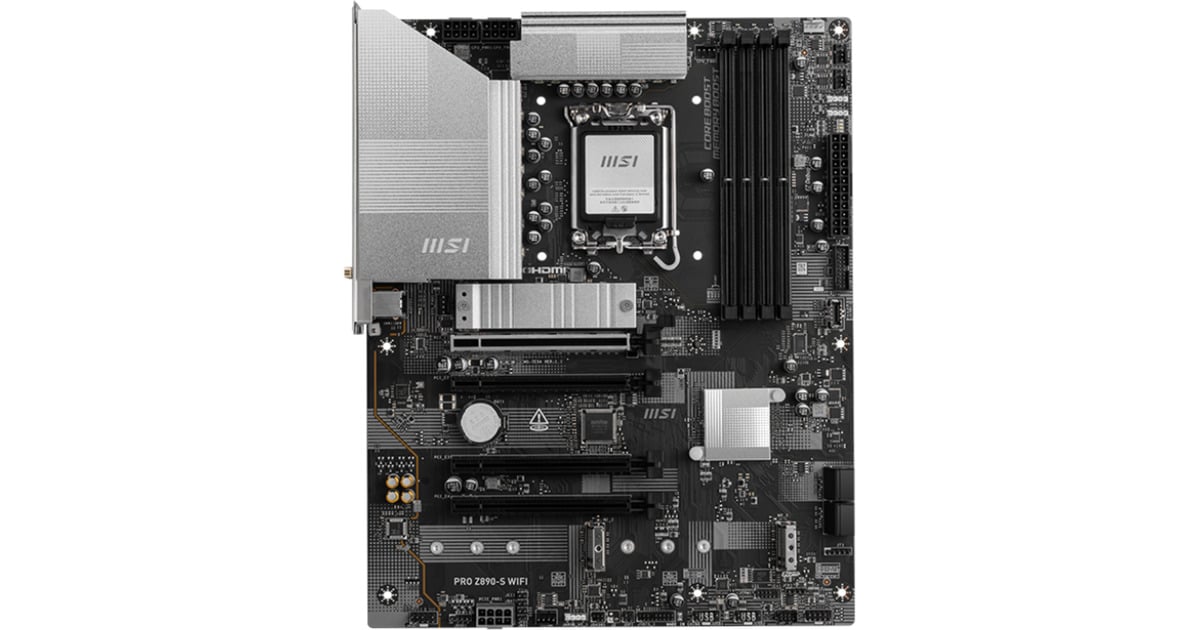 MSI Z890 GAMING WIFI, Mainboard schwarz
