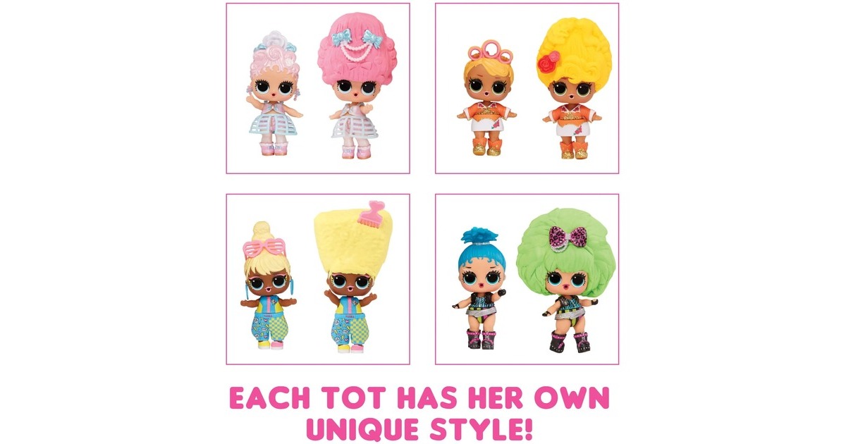 MGA Entertainment L.O.L. Surprise Squish Sand Magic Hair Tots ...