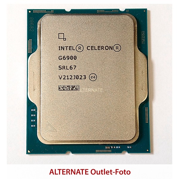 Intel® Celeron® G6900, Prozessor Boxed-Version Outlet